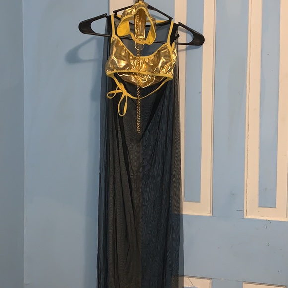Handmade | Intimates & Sleepwear | New Handmade Harem Black Gold ...